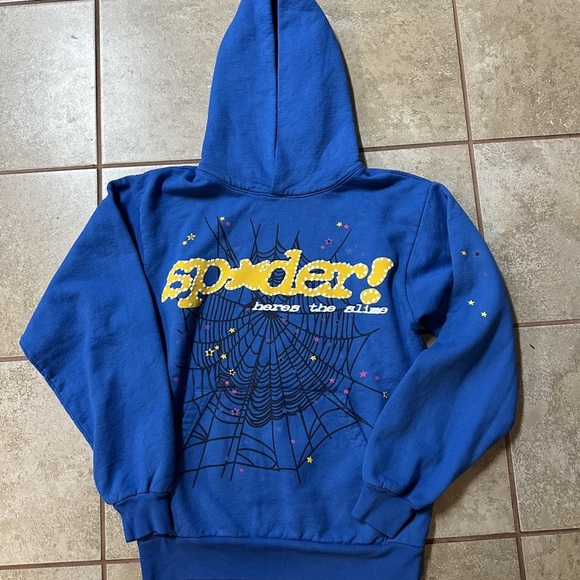 Sp5der | Sweaters | Authentic Sp5der Hoodie Large | Poshmark
